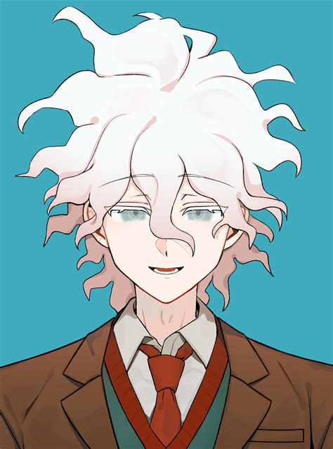 Komaeda Nagito Danganronpa And 1 More Drawn By Okamotoo Danbooru