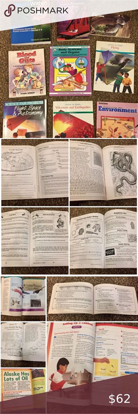 Bundle C Science Experiments Activities Workbooks Activity Workbook