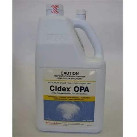 Cidex Solution For Surface Disinfectant Liquid At Best Price In Ahmedabad