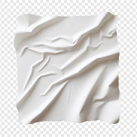 투명한 배경에 고립된 종이 Ai 생성 Psd