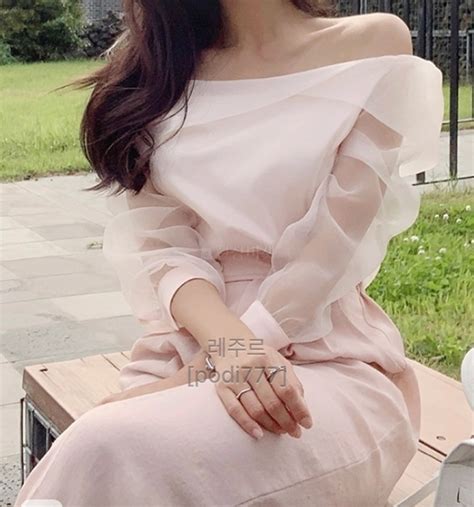 꽃잎 버블 블라우스 스커트 투피스 세트 셀프웨딩 원피스 드레스 삼산동 여성의류 당근 중고거래