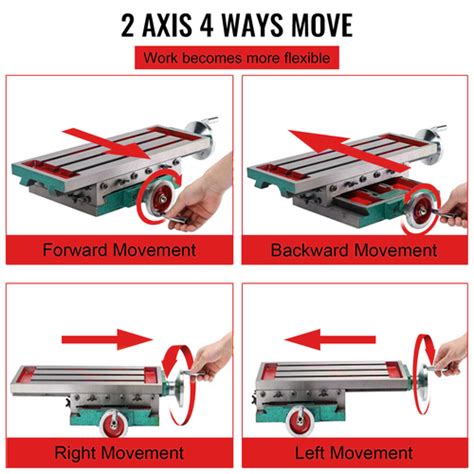 Xy Axis Cross Slide Table Drilling Milling Machine Working Table 450 170mm Usa Ebay