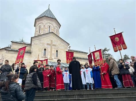 ალილოს მსვლელობა ️ გურჯაანის წმ სამების საკათედრო ტაძარი