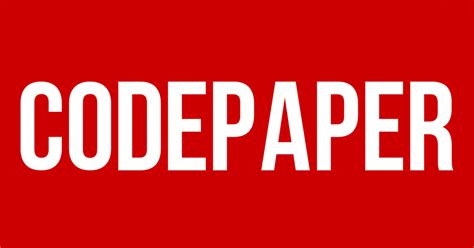 Code Paper Canada Aboutme