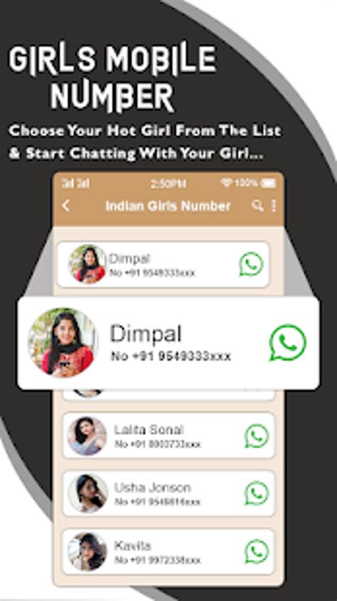 Girls Mobile Number APK For Android Download