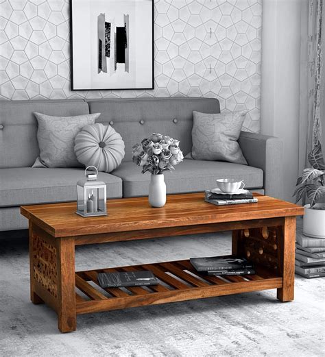 Round Coffee Table Pepperfry At Richard Schrader Blog