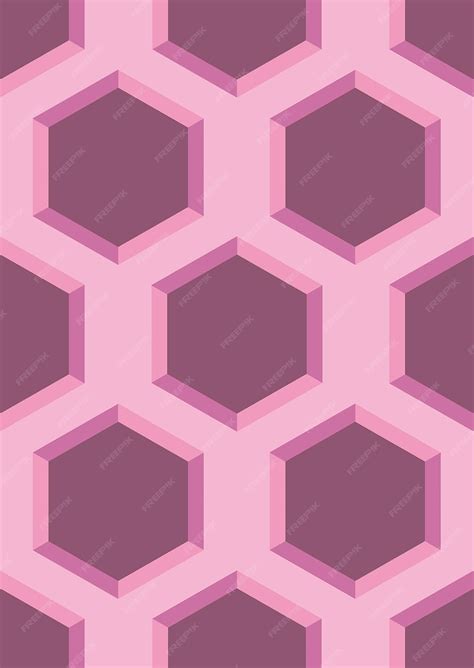Premium Vector Vector Geometric Pattern Seamless Texture Abstract Optical Illusion Effect