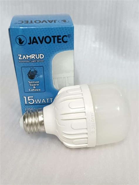 Promo Lampu Led Sensor Suara Cahaya 10 15w Javotec Diskon 1 Di Seller Csp Matsuka Balong
