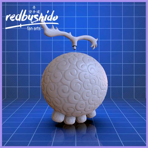 Stl File Akuma No Mi Yomi Yomi No Mi Brook Devil Fruit ・3d Print