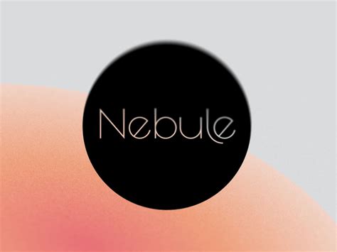 Nebule Typeface By Shaw On Dribbble