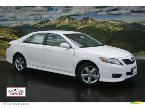 2011 Super White Toyota Camry Se 51287553 Photo 5