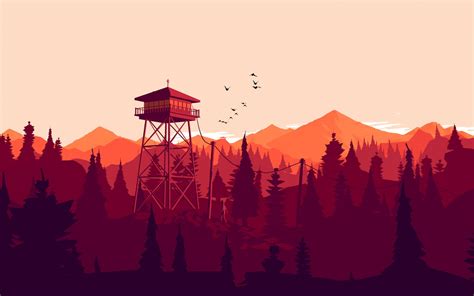 Firewatch Wallpapers Video Game Hq Firewatch Pictures 4k Wallpapers