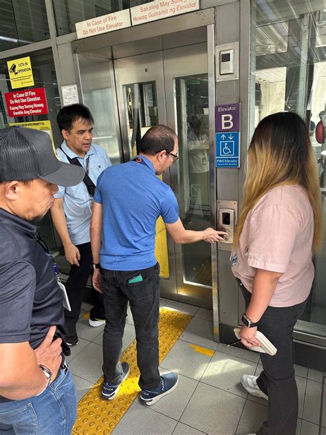 Lrta Conducts Accessibility Inspection Across Lrt 2 Stations Light