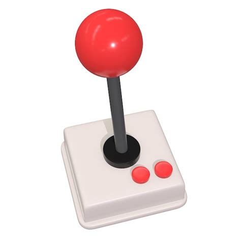 Premium Photo Retro Video Game Controller Gamepad Joystick 3d