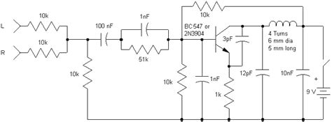 Fm Transmitters Signalprocessing Circuit Diagram