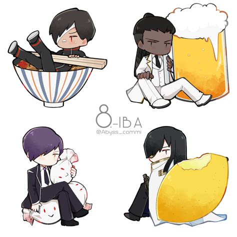 Safebooru 4boys Absurdres Alcohol Beef Beer Beer Mug Black Hair Black