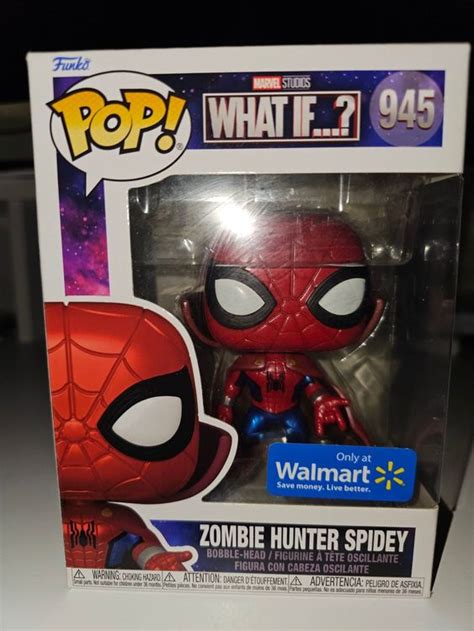 Funko Pop Marvel Whatif Zombie Spider Man 945 Walmart Kaufen Auf