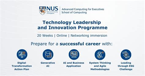 Nus Advanced Computing For Executives Ace On Linkedin Nuscomputing
