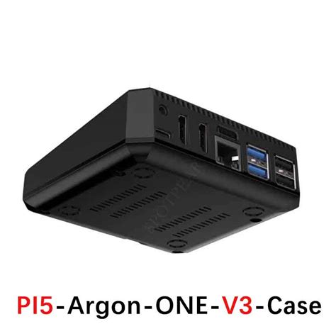 argon one v3 case with fan ir for raspberry pi