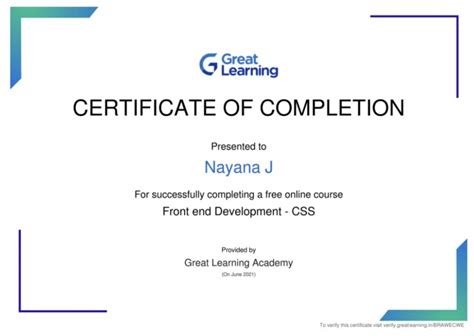 nayana j on linkedin greatlearning frontenddevelopment css