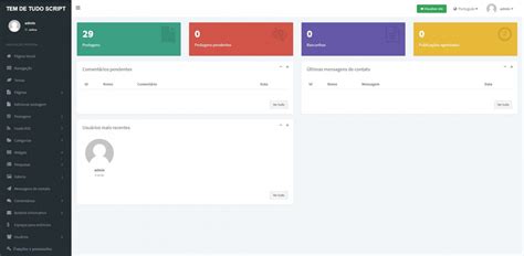 Portal De Notícias Script Site Php Responsivo Admin Softarena