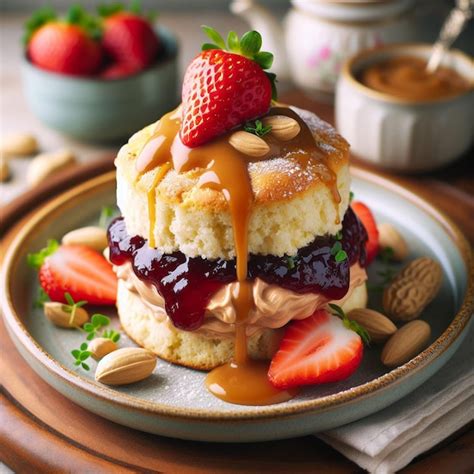 Delicious Dessert Premium Ai Generated Image