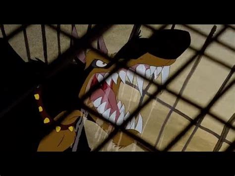 An American Tail Fievel Goes West Dog Chase Youtube