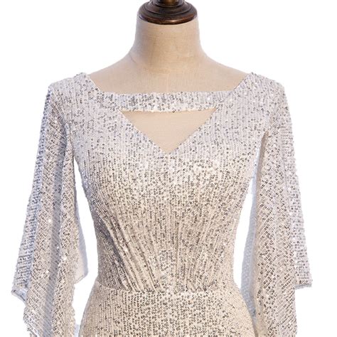 Plus Size Flutter Sleeve Evening Dress Hello Curve