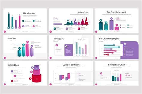 bar chart dashboard incl bar and infographic envato