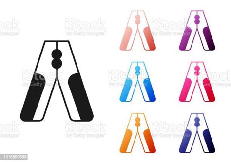 흰색 배경에 격리 된 블랙 카 배터리 점퍼 전원 케이블 아이콘 다채로운 아이콘을 설정합니다 벡터 개발에 대한 스톡 벡터 아트 및 기타 이미지 Istock