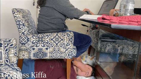 Goddess Kiffa Daily Real Life 3 Kiffa Uses Slave As Footstool As She