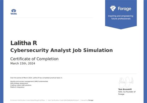 lalitha sri vidhya r on linkedin i just completed tata group s