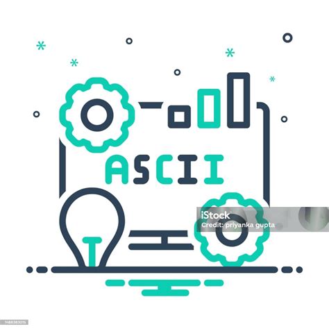 ascii standard stock illustration download image now ascii acronym
