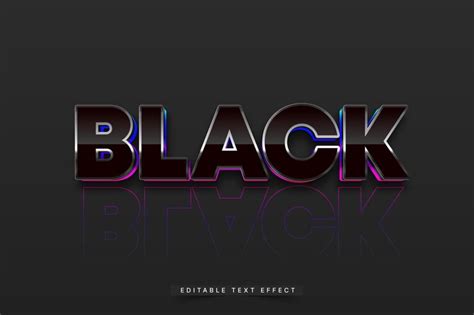 Premium Vector Futuristic Text Effect Generator