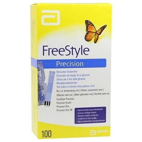 freestyle precision blutzucker teststr o codierung 100 st medipolis