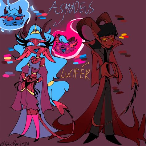 Asmodeus And Lucifer Art Concept By Mathybarlins39 On Deviantart
