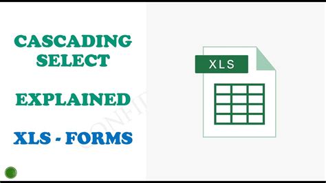 Cascading Select Explained Kobotoolbox Xls Forms Youtube