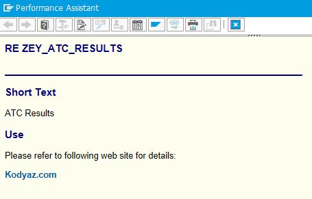 Add Link In ABAP Program Documentation