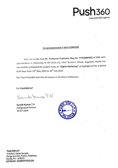 Prathyush Prabhakar On Linkedin Internship Professionalgrowth Learningjourney Gratitude