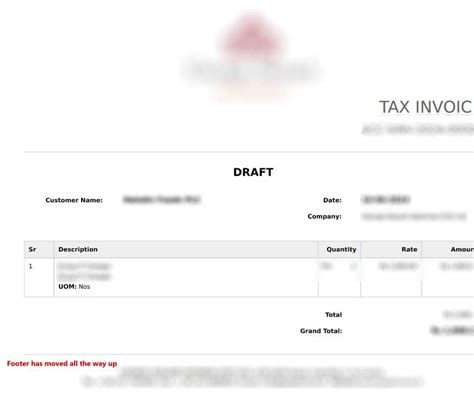 print pdf header and footer not showing letterhead erpnext frappe