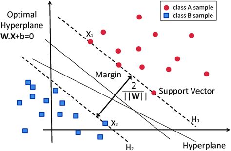 Classification Of Data By Svm⁷ Svm Finds A Linear Separation Download Scientific Diagram