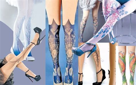 ნემსის და საღებავის გარეშე კოლგოტი ტატუს იმიტაციით