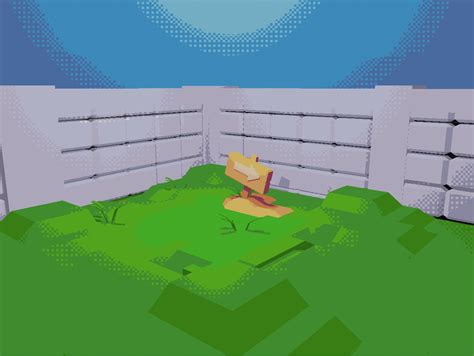 Sign With Pixelart Shader R Blender