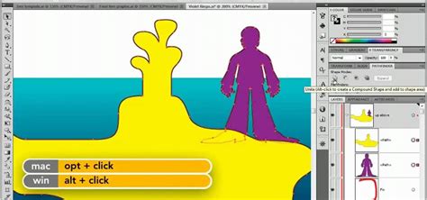 How To Make Dynamic Compound Shapes In Adobe Illustrator CS5 Adobe