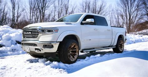 Fuel Flame Bronze 22x12 44 Offset Rims With Bushwacker Drt Mudguards For Ram 1500 Americanparts