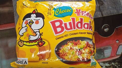Cheese Ramen Review Buldak Noodles Super Spicy 🥢🌶️ Youtube