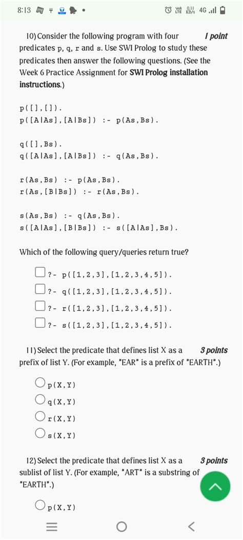 10 Consider The Following Program With Four Studyx