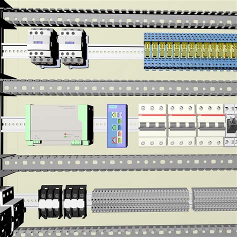 Synchronizing Panel Switch Gear 3d Model Turbosquid 1377101