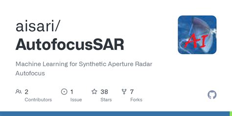 Github Aisariautofocussar Machine Learning For Synthetic Aperture Radar Autofocus