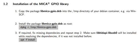 HARTING MICA Develop And Debug A C GPIO Example In Eclipse Part MICA Debian Stretch Setup